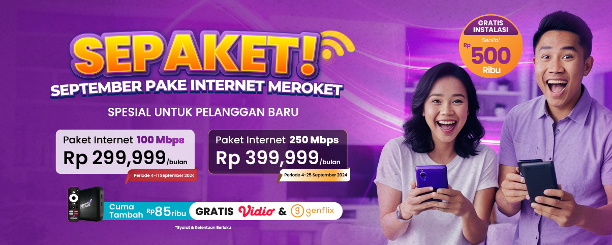 Paket Internet Rumah - Sales MyRepublic