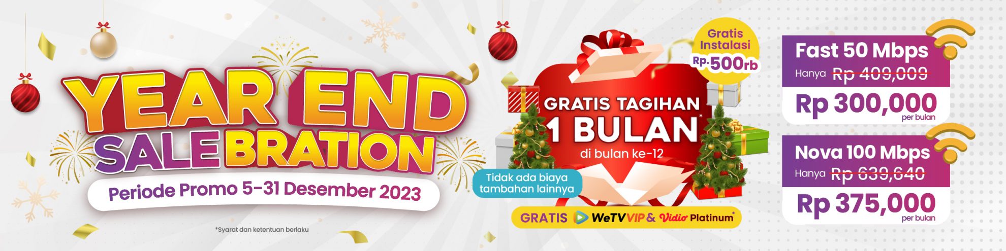 Paket Internet Rumah - Sales MyRepublic