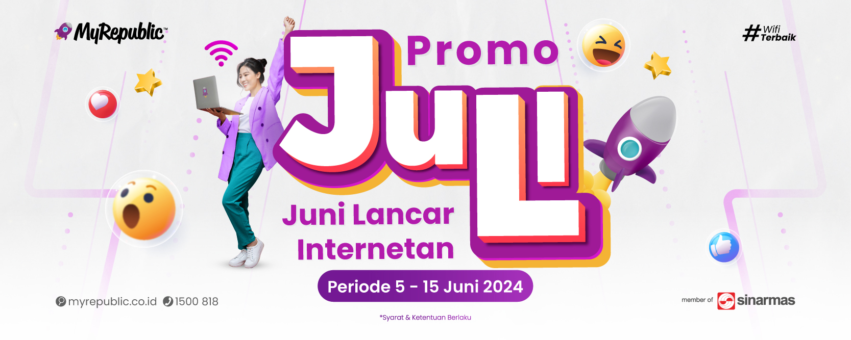 Paket Internet Rumah - Sales MyRepublic